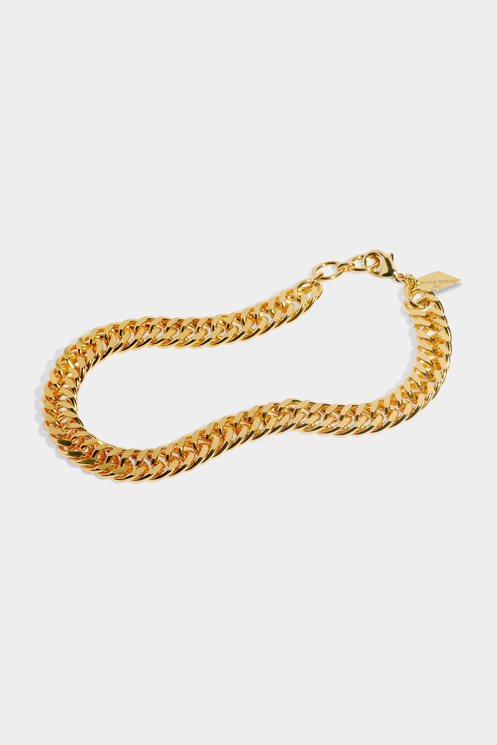 Nove Oversized Curb Chain Necklace - Nicole Romano